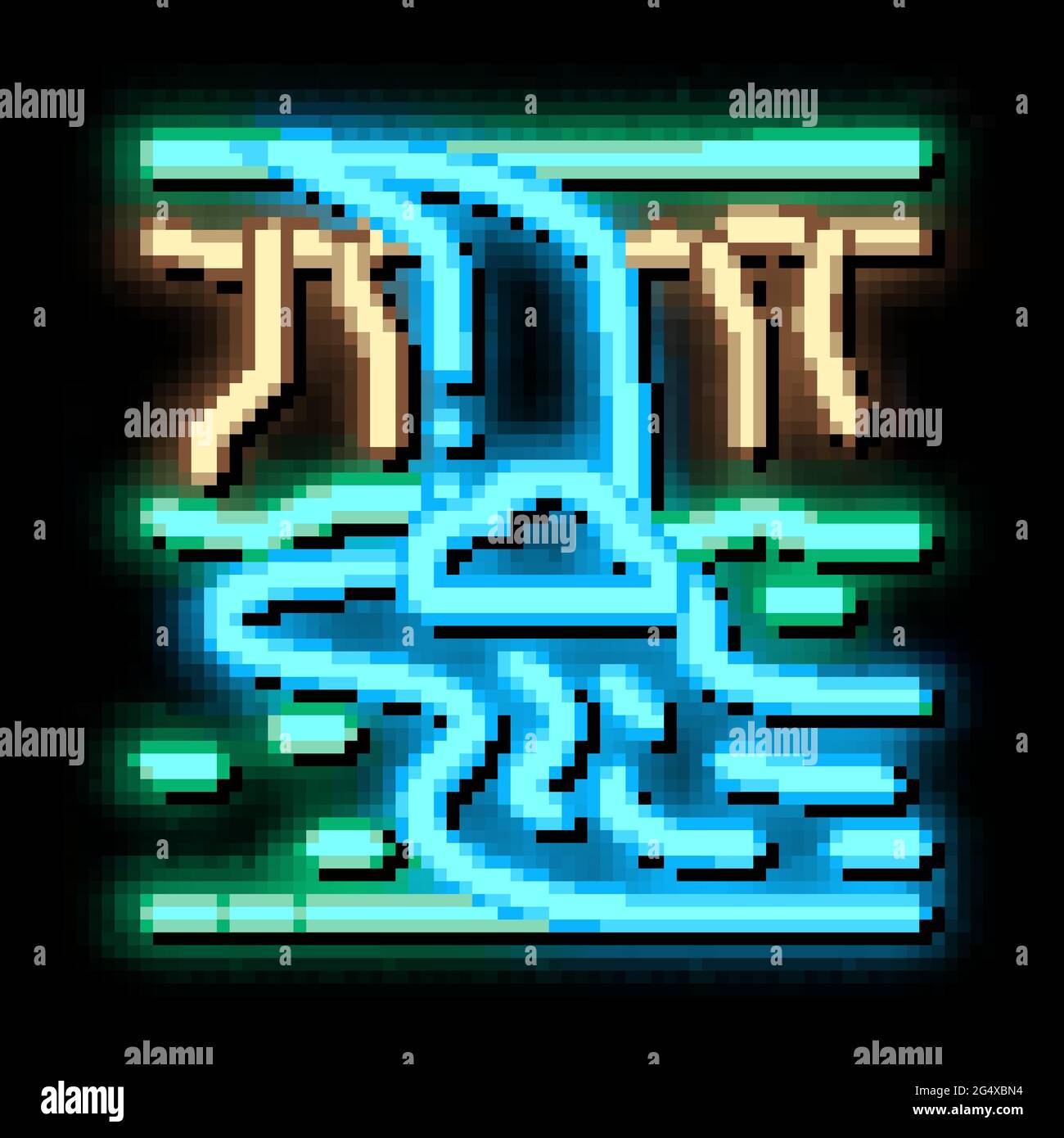 Current bridge Stock Vector Images - Alamy