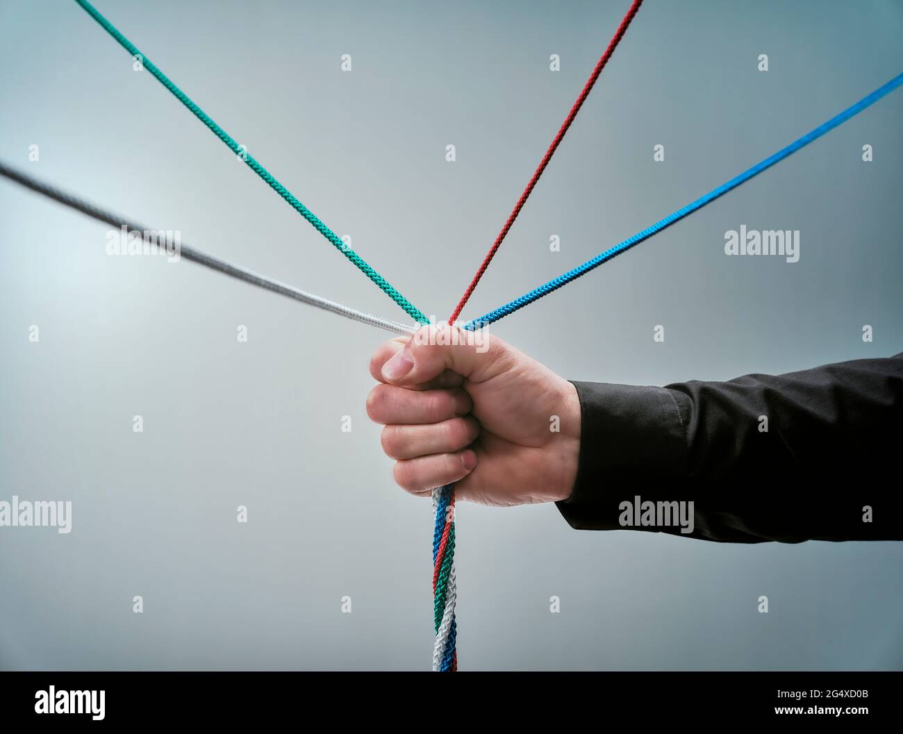 Tangled cables hi-res stock photography and images - Alamy