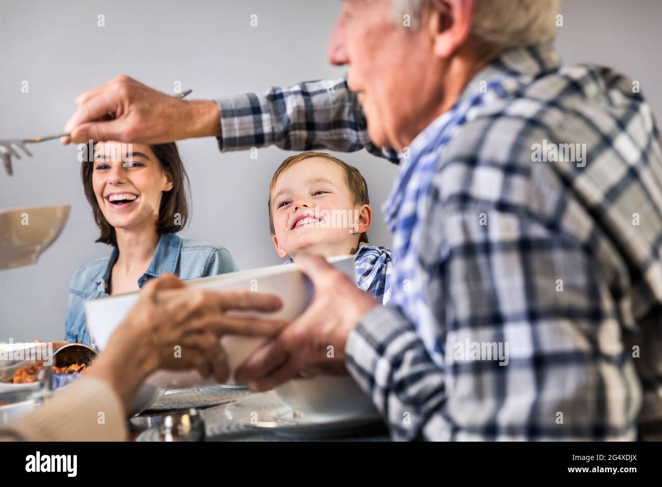 Sharing food hi-res stock photography and images - Alamy