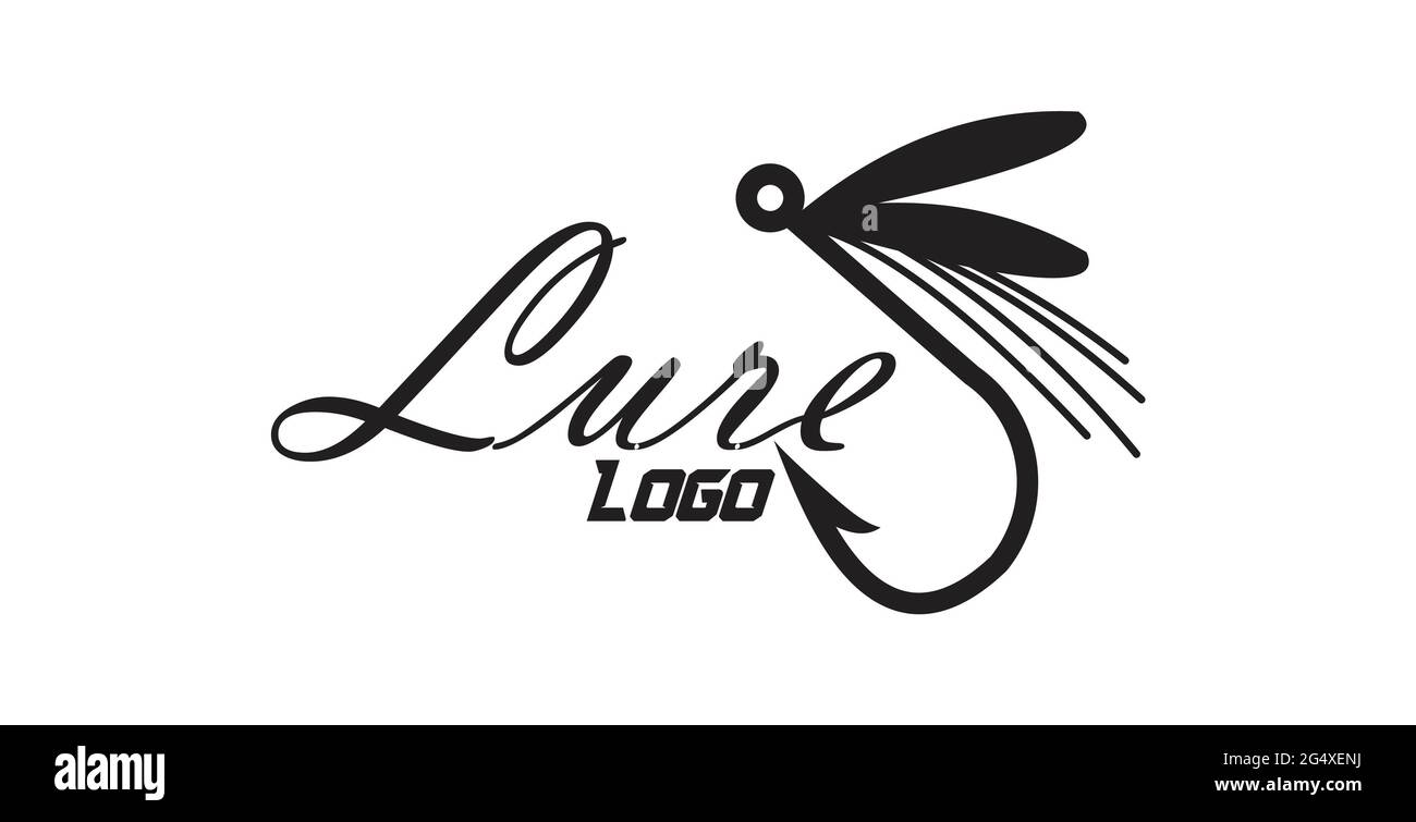 Lure Fishing logo exclusive design inspiration Stock Photo - Alamy