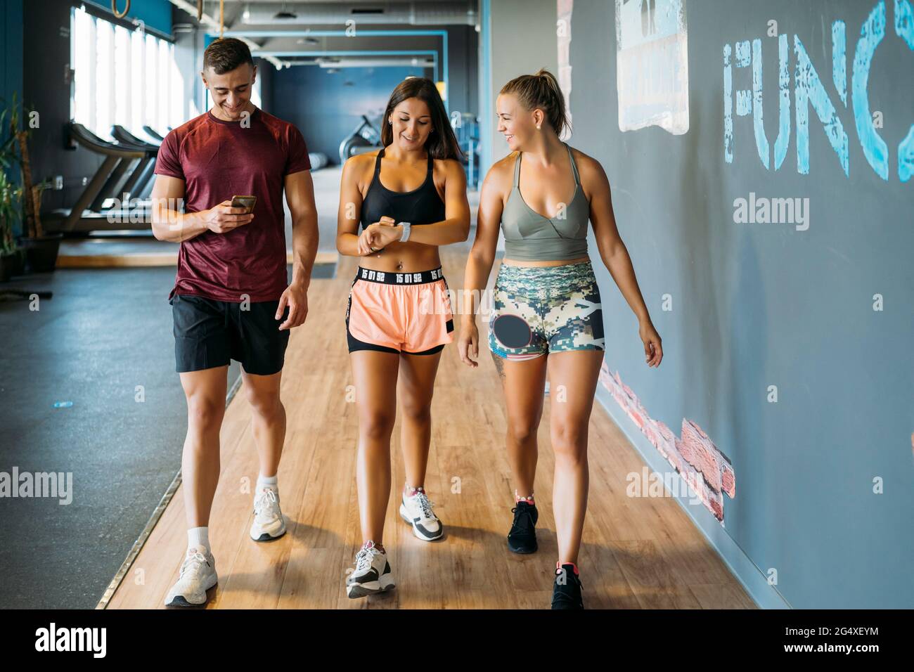 Walking at gym hi-res stock photography and images - Alamy