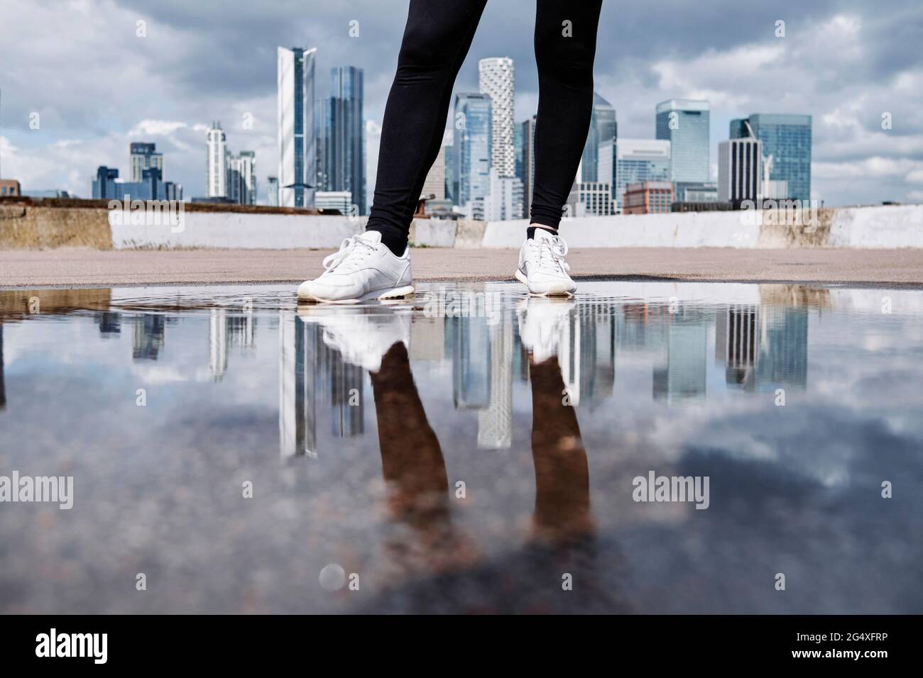 Puddle sky riverside hi-res stock photography and images - Alamy