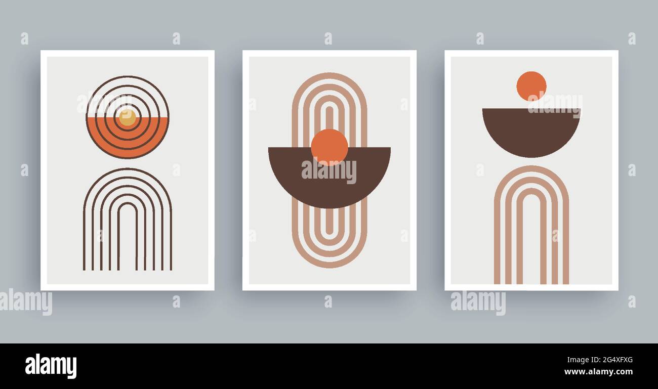 Geometric wall art hi-res stock photography and images - Alamy