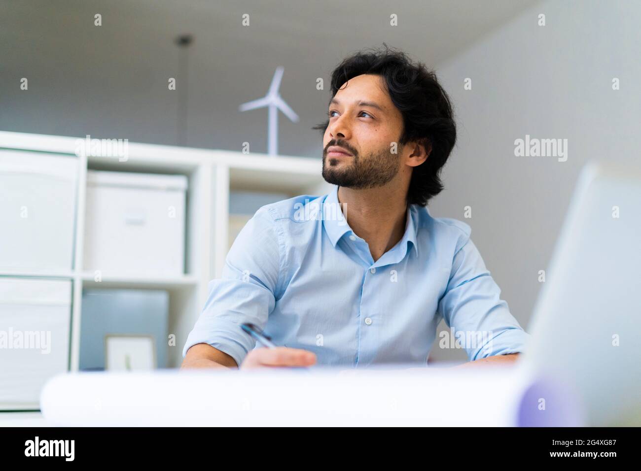 Male contemplating hi-res stock photography and images - Alamy