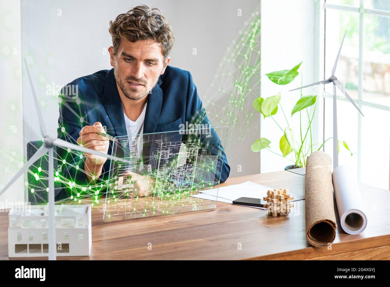 Computer network architect hi-res stock photography and images - Alamy