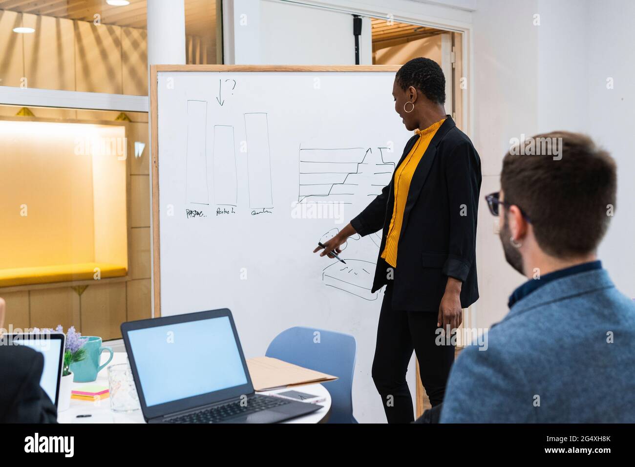 Explaining business strategy hi-res stock photography and images - Alamy