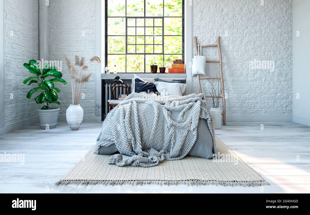 Empty bedroom hi-res stock photography and images - Alamy