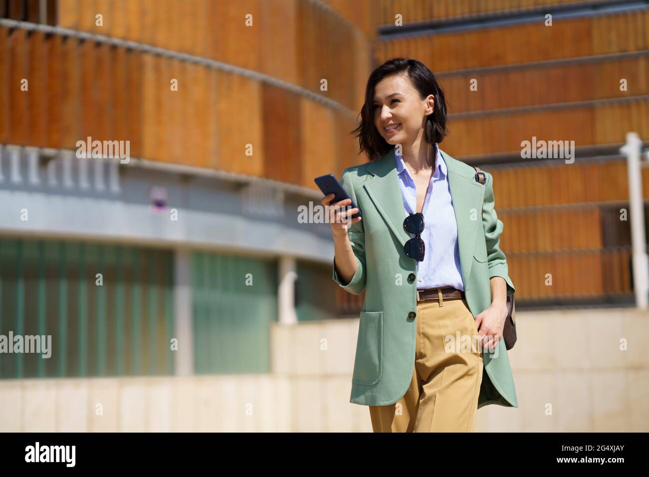 Female professional on phone hi-res stock photography and images - Alamy