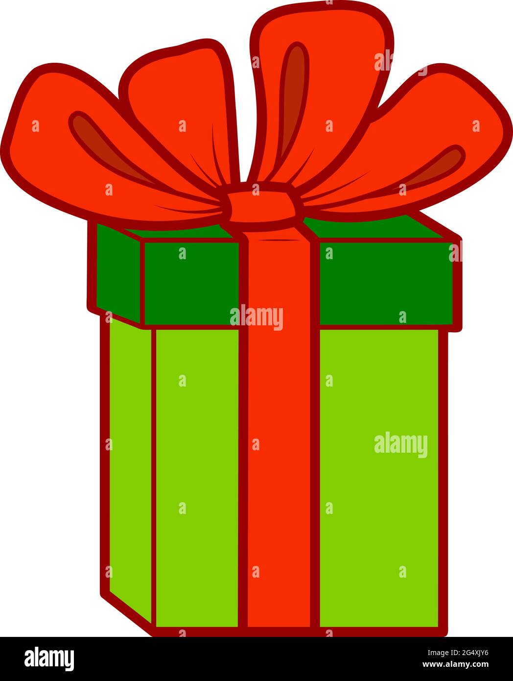Christmas cartoons clip art . Gift clipart vector illustration Stock ...