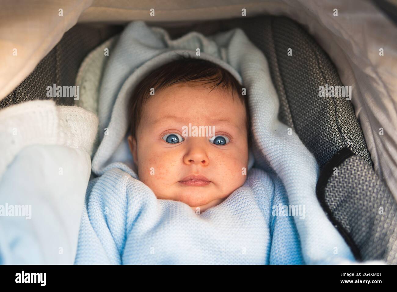 Baby in pram hi-res stock photography and images - Alamy