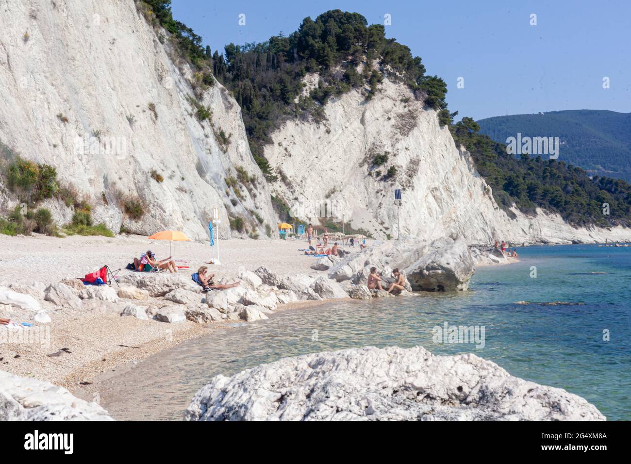 Numana, Ancona, Italy City Landsmarks and beaches are partilally from ...