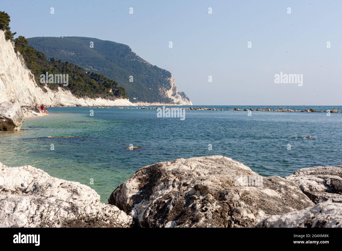 Numana, Ancona, Italy City Landsmarks and beaches are partilally from ...