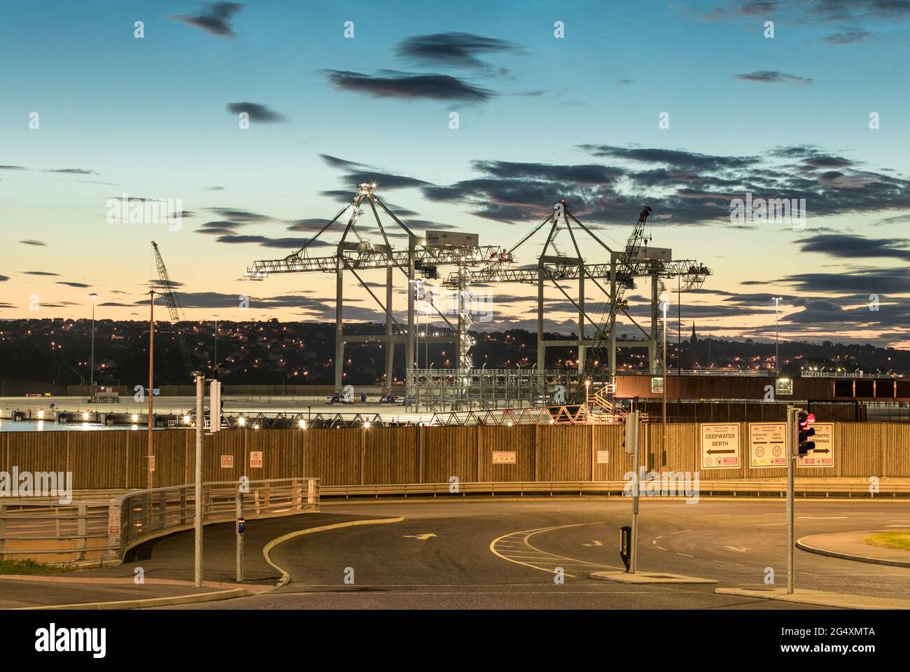 Deepwater container terminal hi-res stock photography and images - Alamy