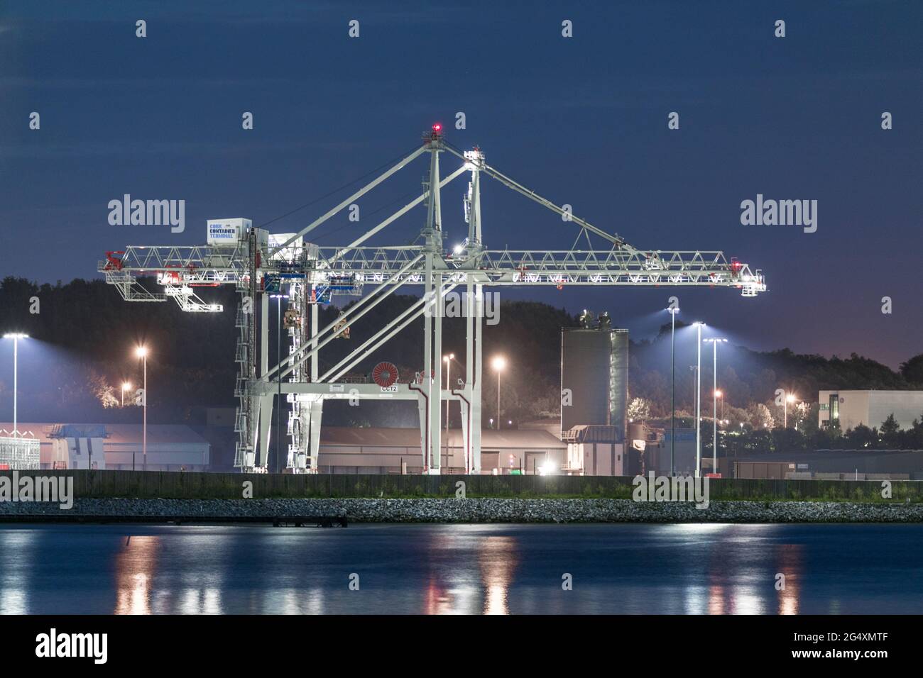 Deepwater container terminal hi-res stock photography and images - Alamy