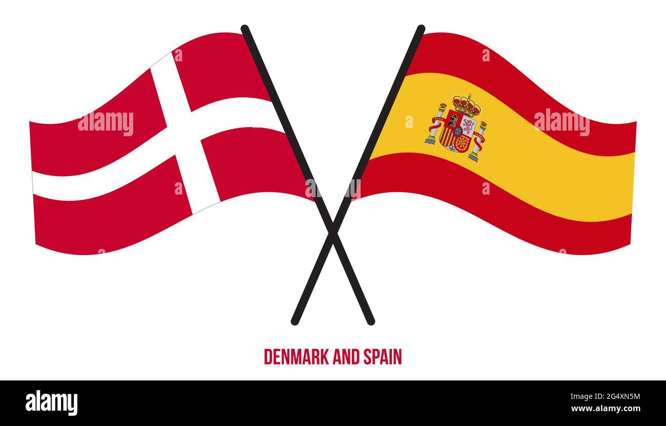 Denmark vs spain Stock Vector Images - Alamy
