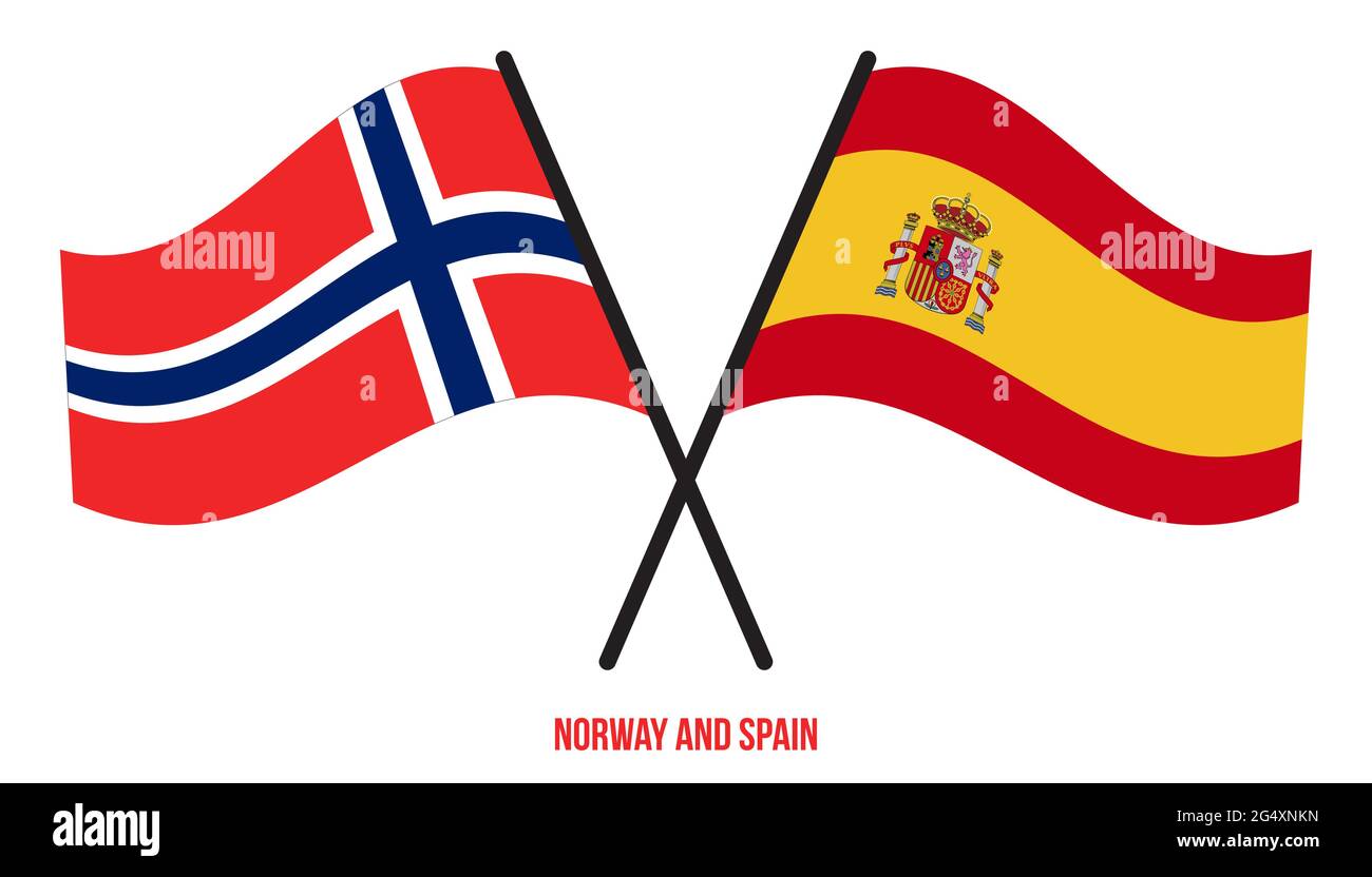 Norway spain flag Stock Vector Images - Alamy