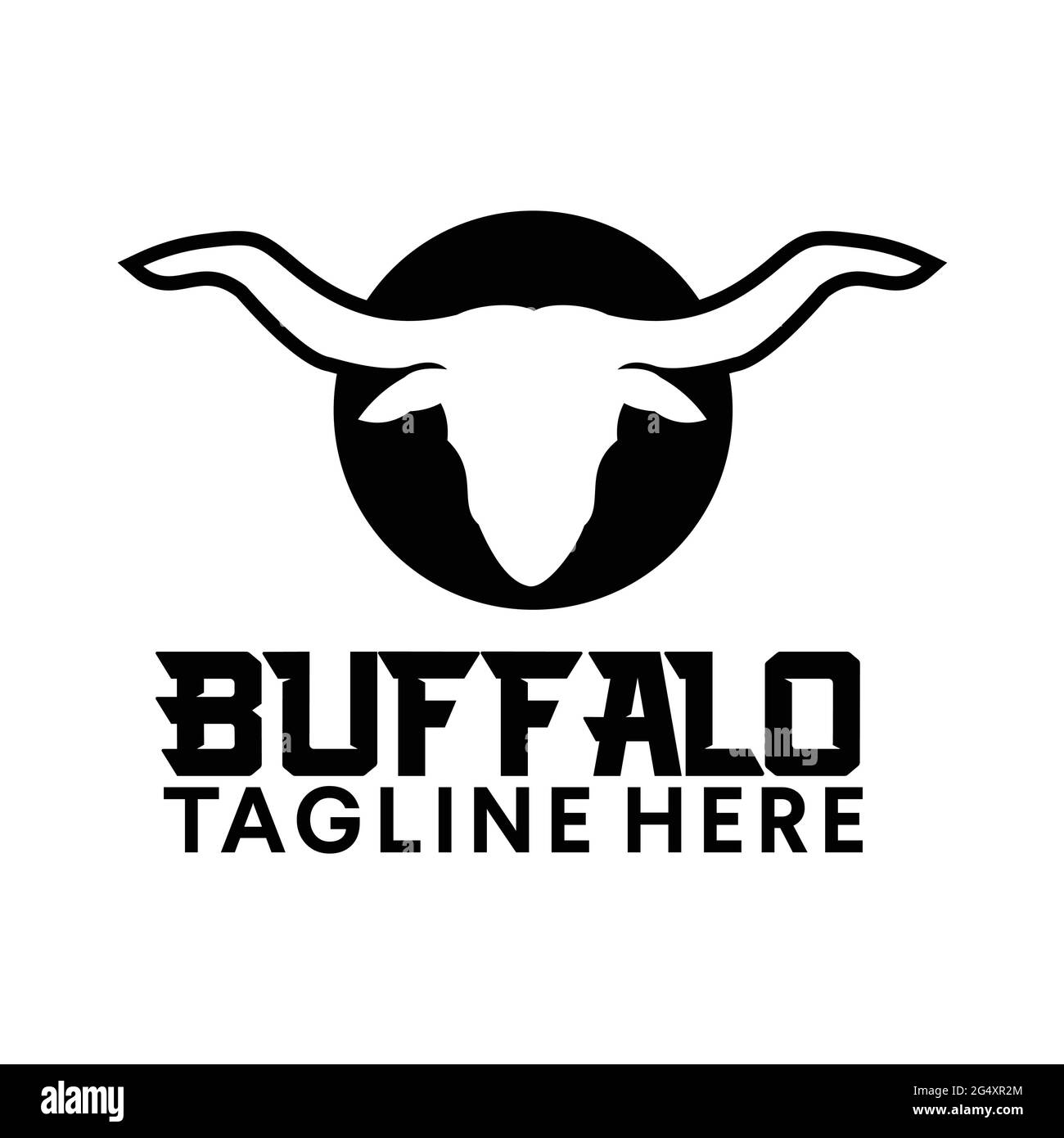 buffalo logo exclusive design inspiration Stock Vector Image & Art - Alamy