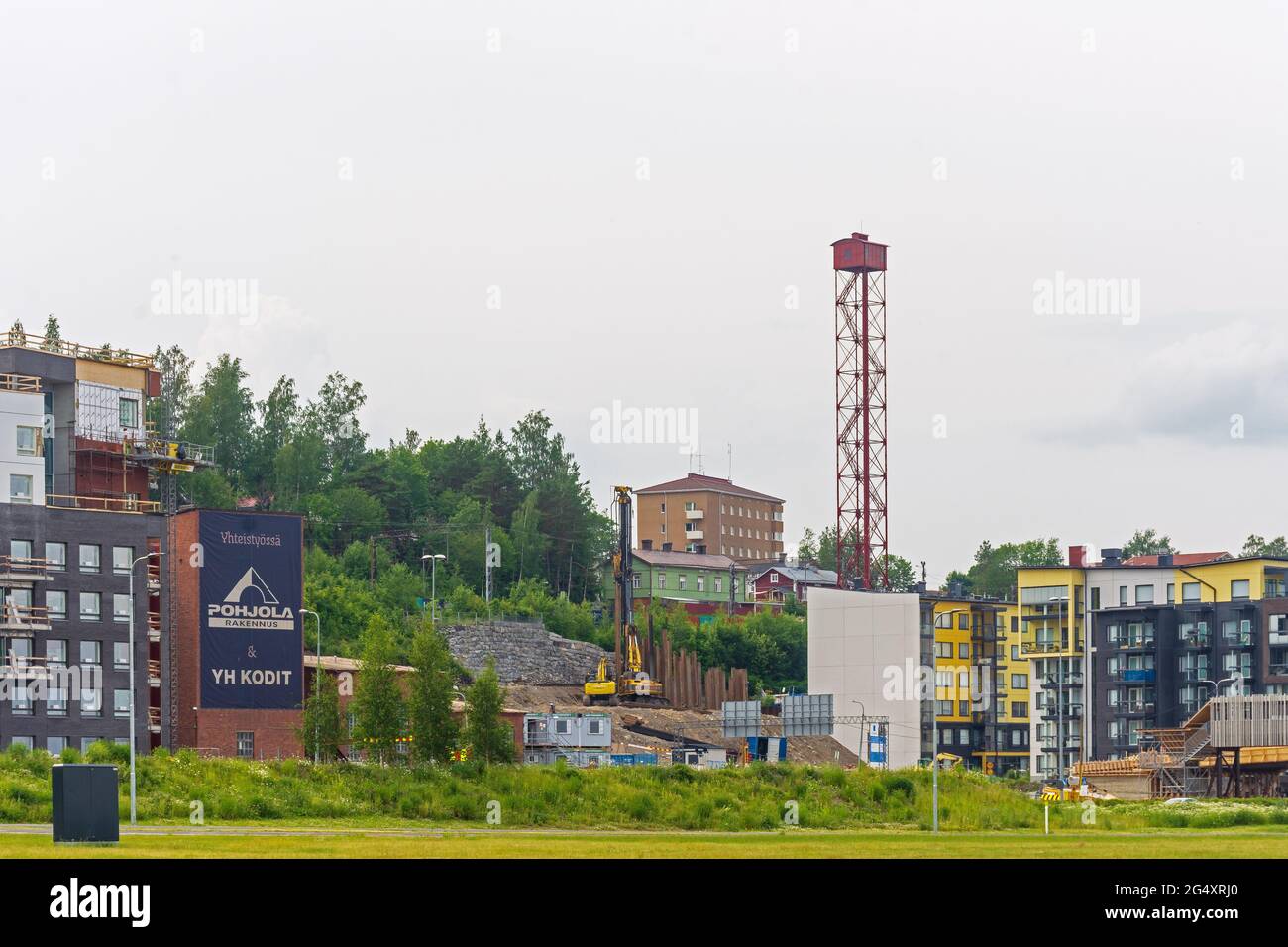 Haulitorni in Pispala Tampere Finland Stock Photo - Alamy