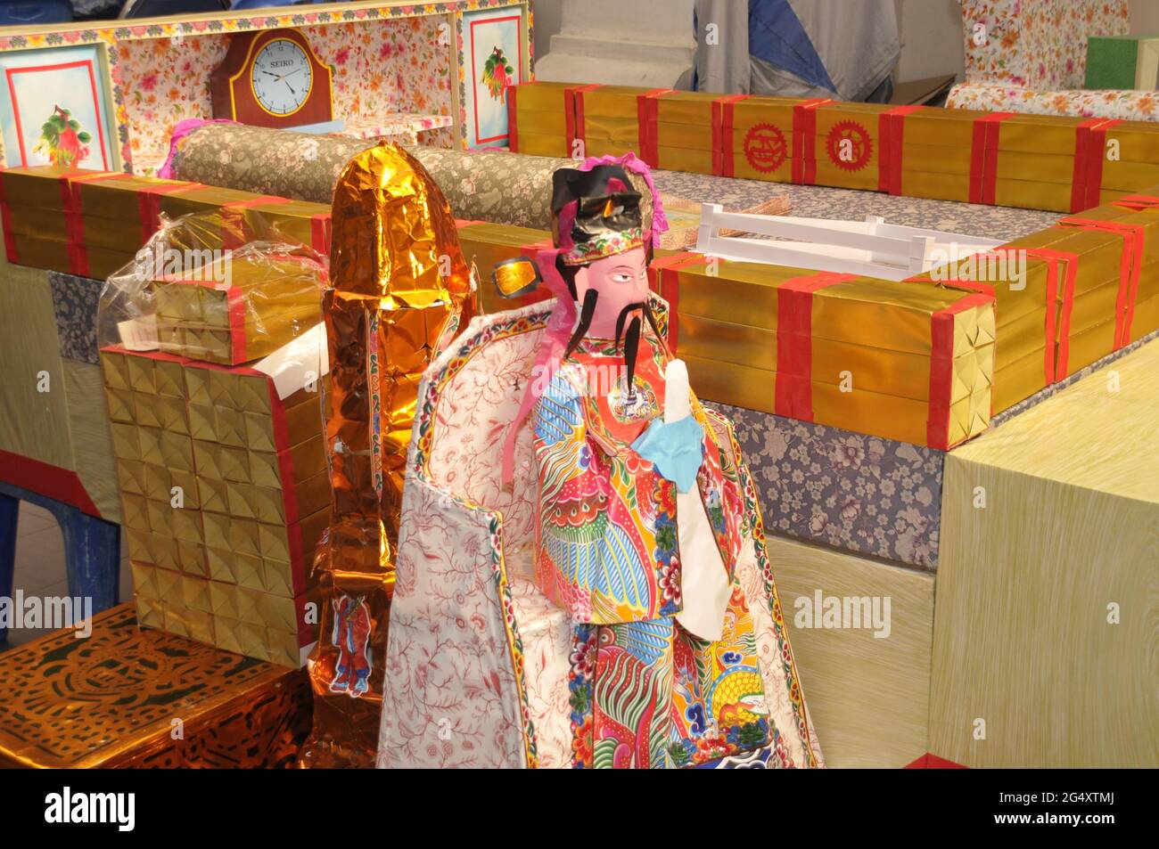 BANGKOK, THAILAND – 20 MARCH 2021 : replicas of house and gadgets for ...