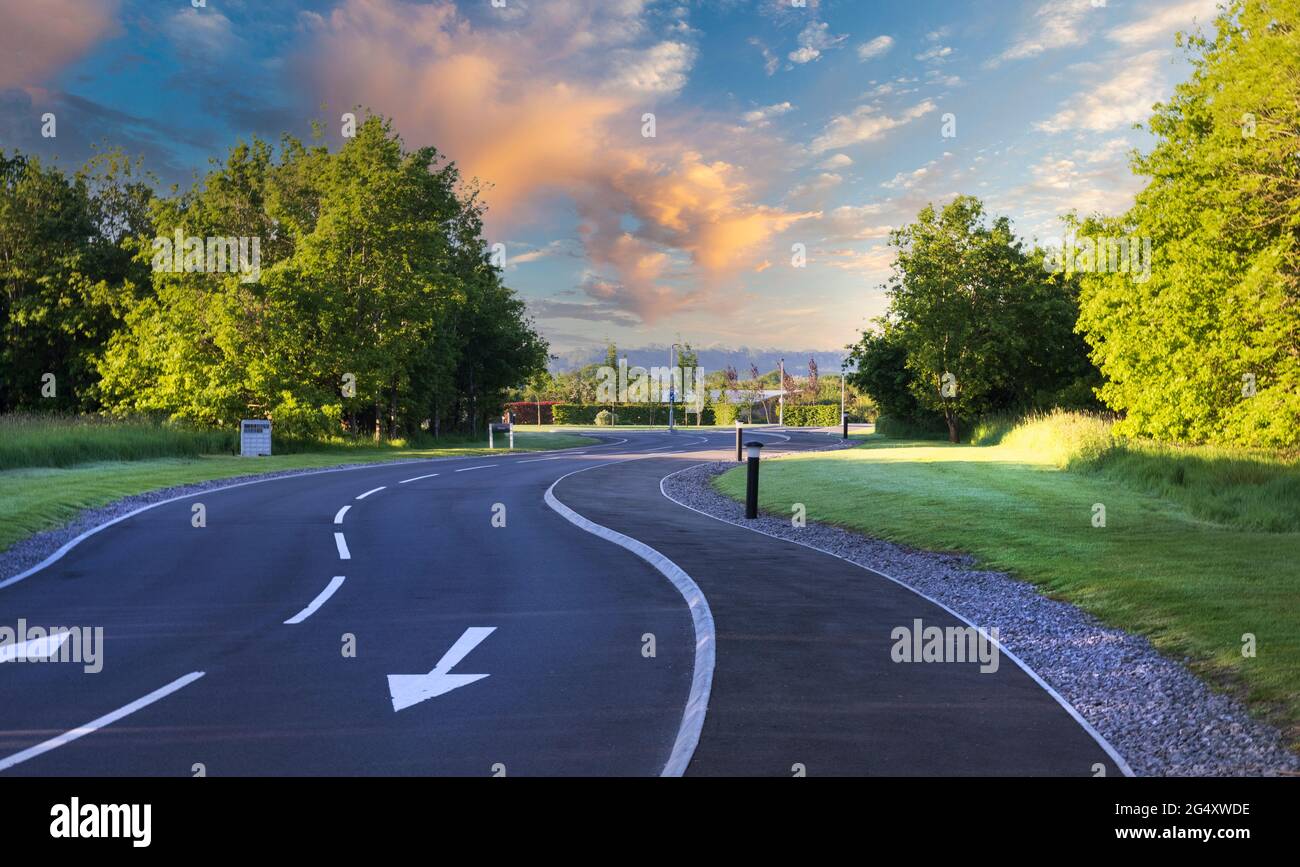 North Wilts Crematorium at Royal Wootton Bassett Stock Photo - Alamy