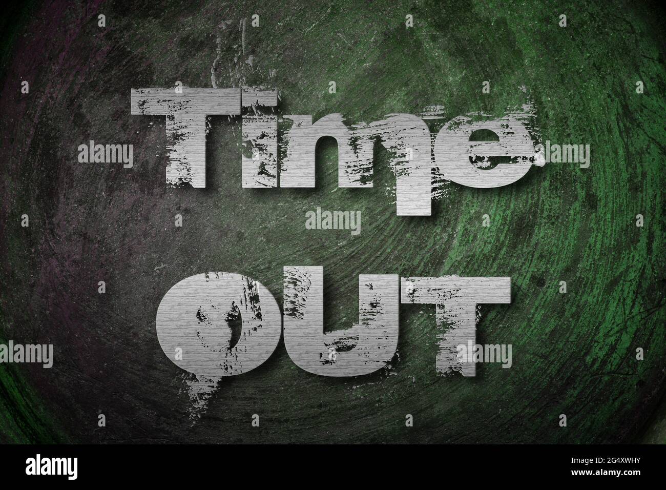 Time-Out Concept text on background Stock Photo - Alamy