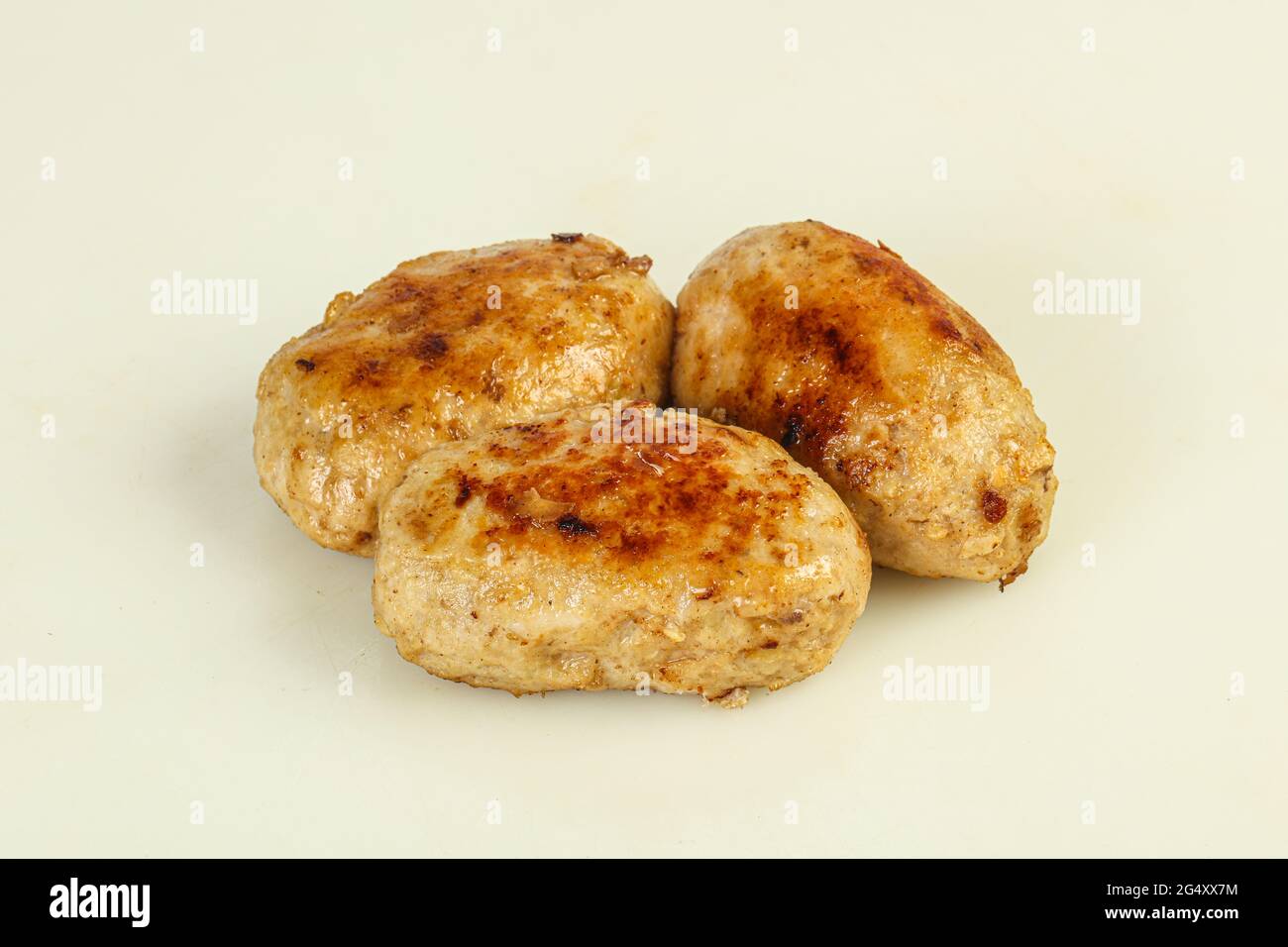 Homemade roasted cutlet with minced meat Stock Photo - Alamy