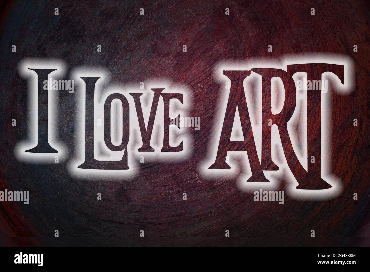 Love art concept hi-res stock photography and images - Alamy