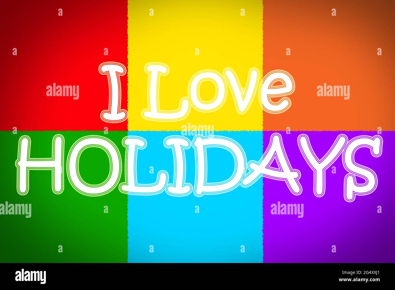 I love holidays hi-res stock photography and images - Alamy