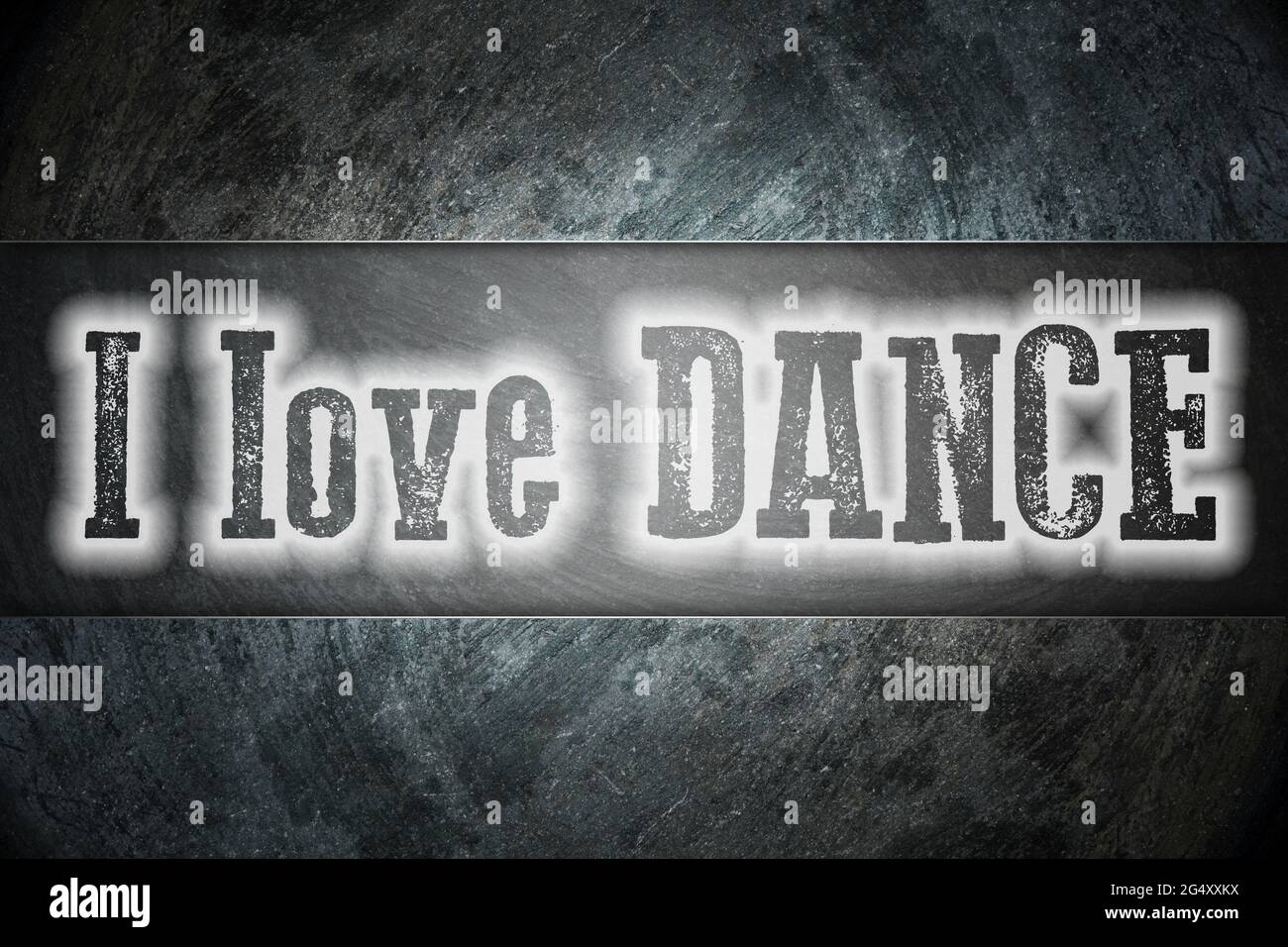 I Love Dance Concept text on background Stock Photo - Alamy