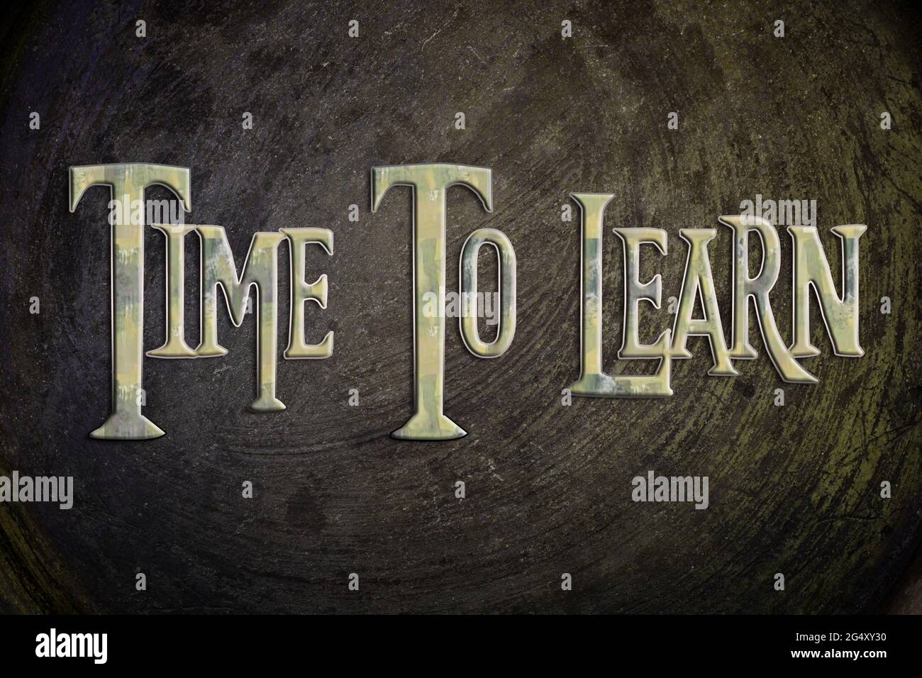 Time To Learn Concept text on background Stock Photo - Alamy