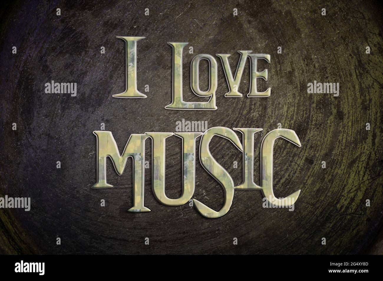 I love music hi-res stock photography and images - Alamy