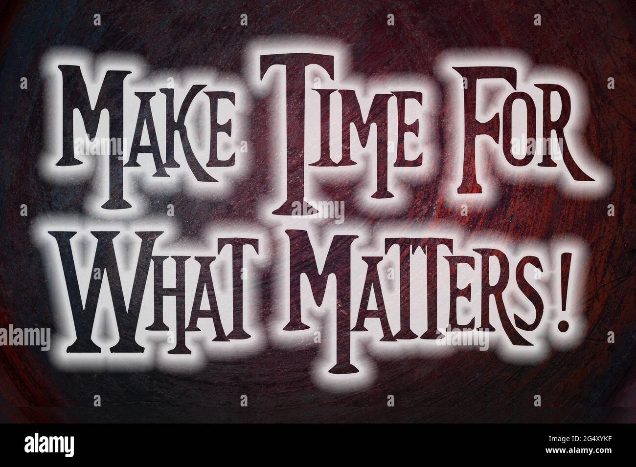 Time matters text on hi-res stock photography and images - Alamy
