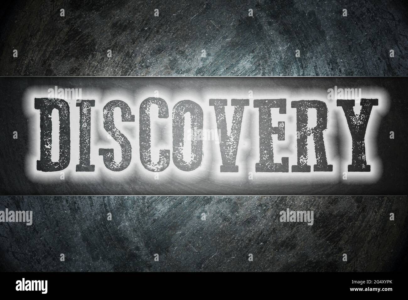 Discovery Concept text on background Stock Photo - Alamy