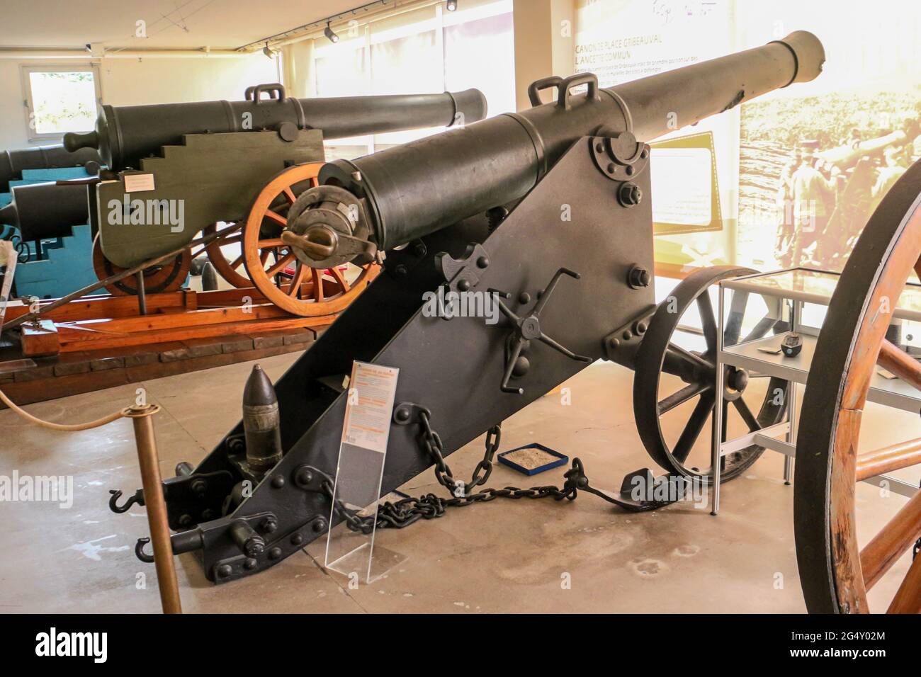 Musée de l'Artillerie - Draguignan (Var,France) 138mm de REFFY mod ...