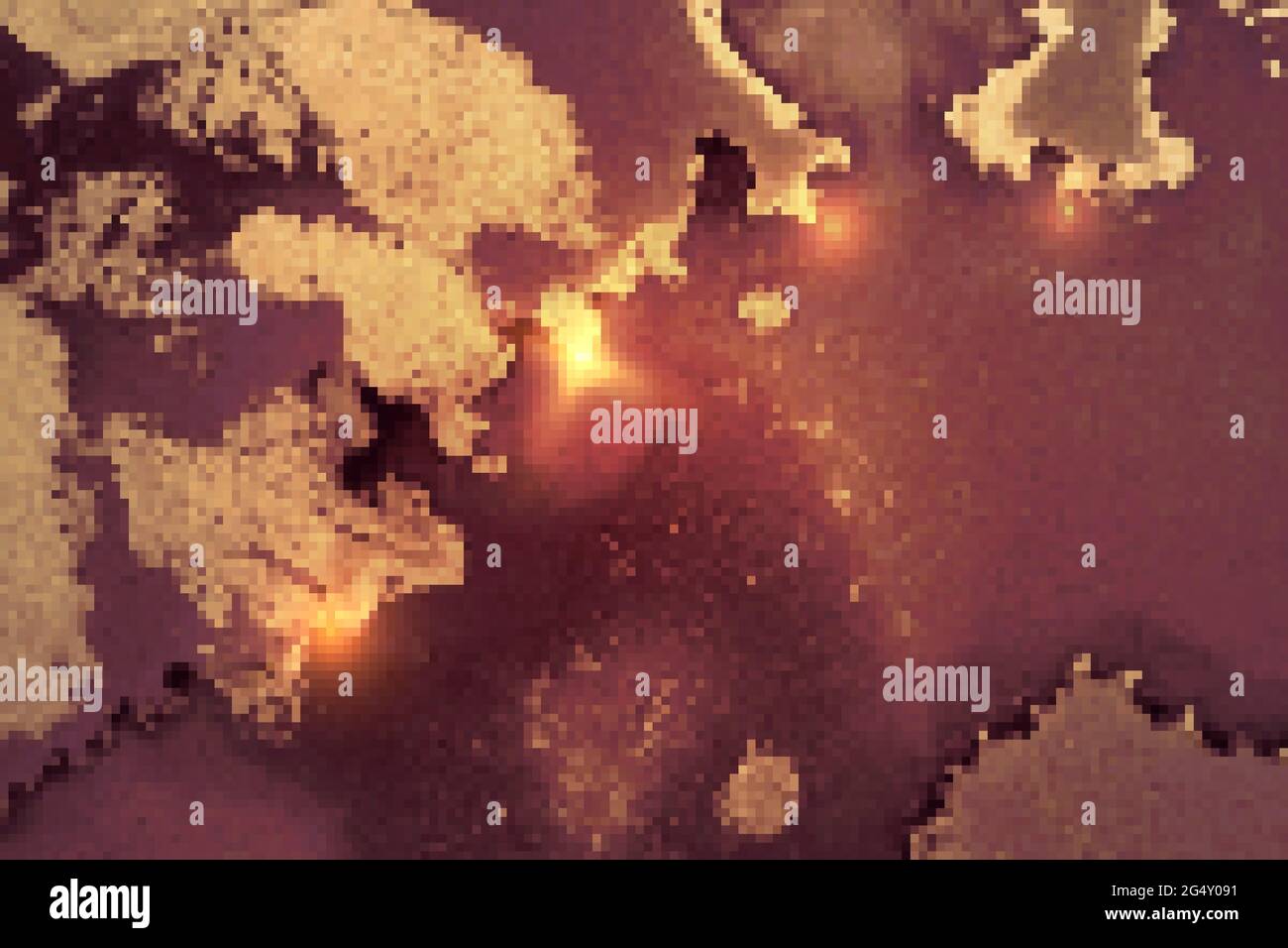 Shining purple, and maroon marble pattern with golden dust. Abstract ...