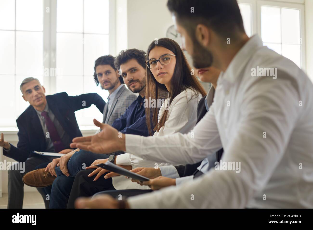 People Listening To Each Other