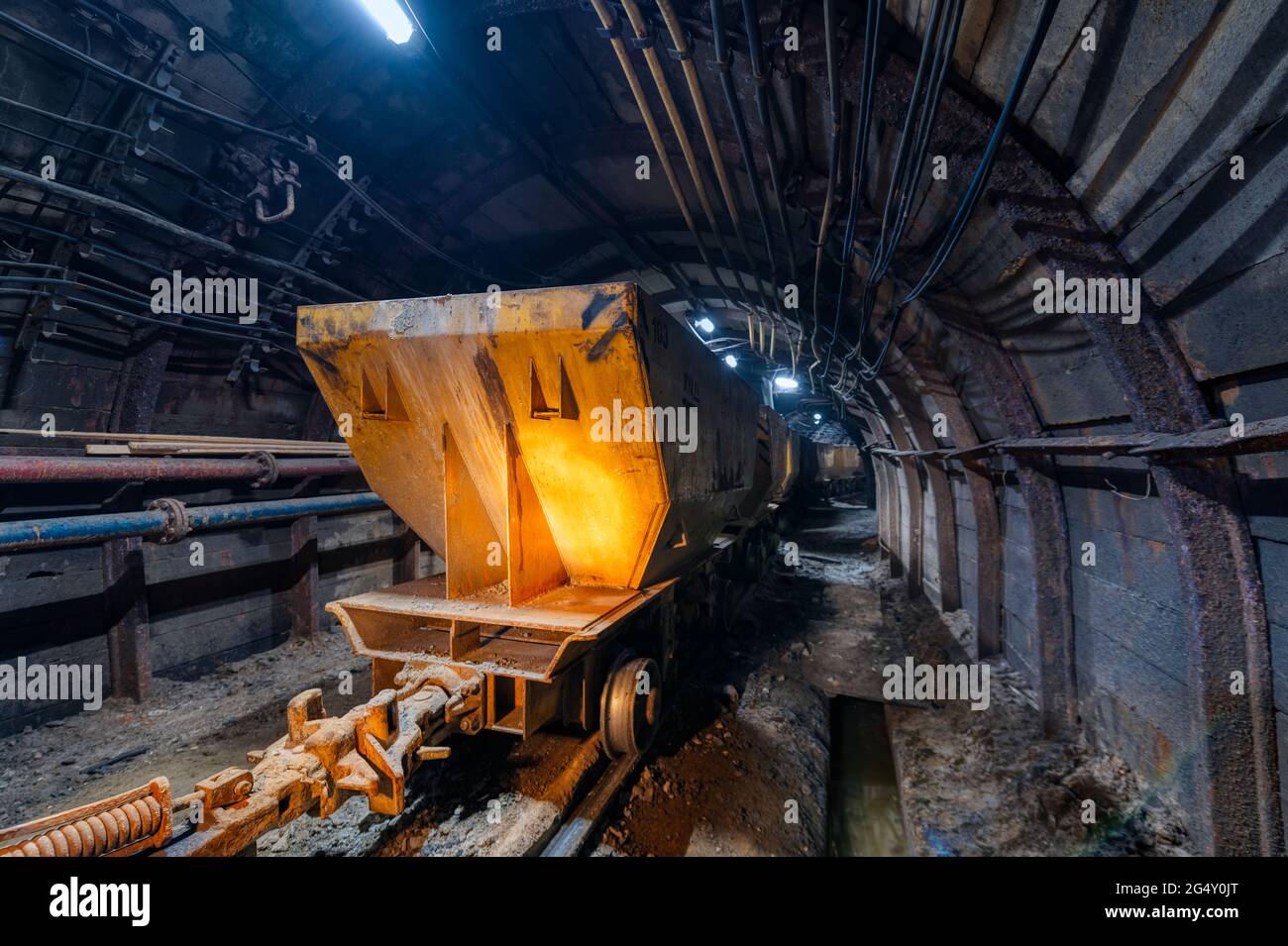 Underground mining equipment hi-res stock photography and images - Alamy