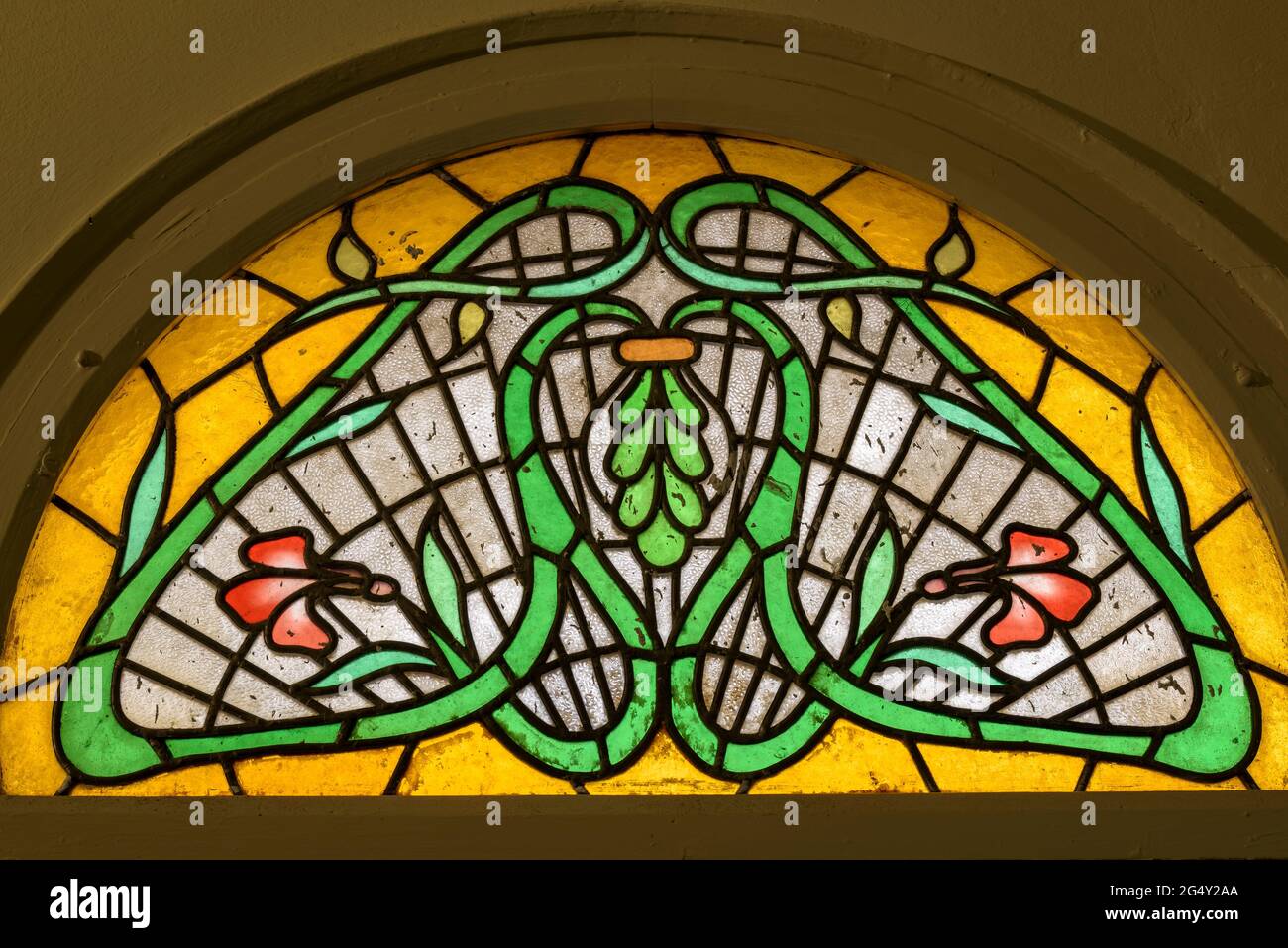 Modernist decoration in Casa O'Connor de Alcanar. It is currently the ...