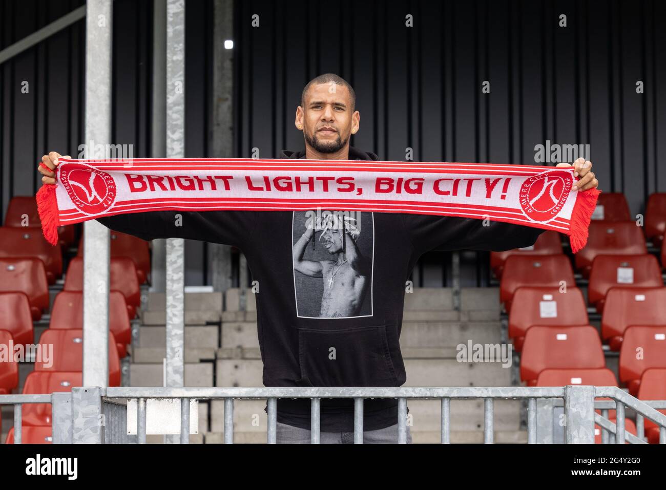 ALMERE, 21-06-2021 , Yanmar stadium , season 2021 / 2022, Presentatie ...