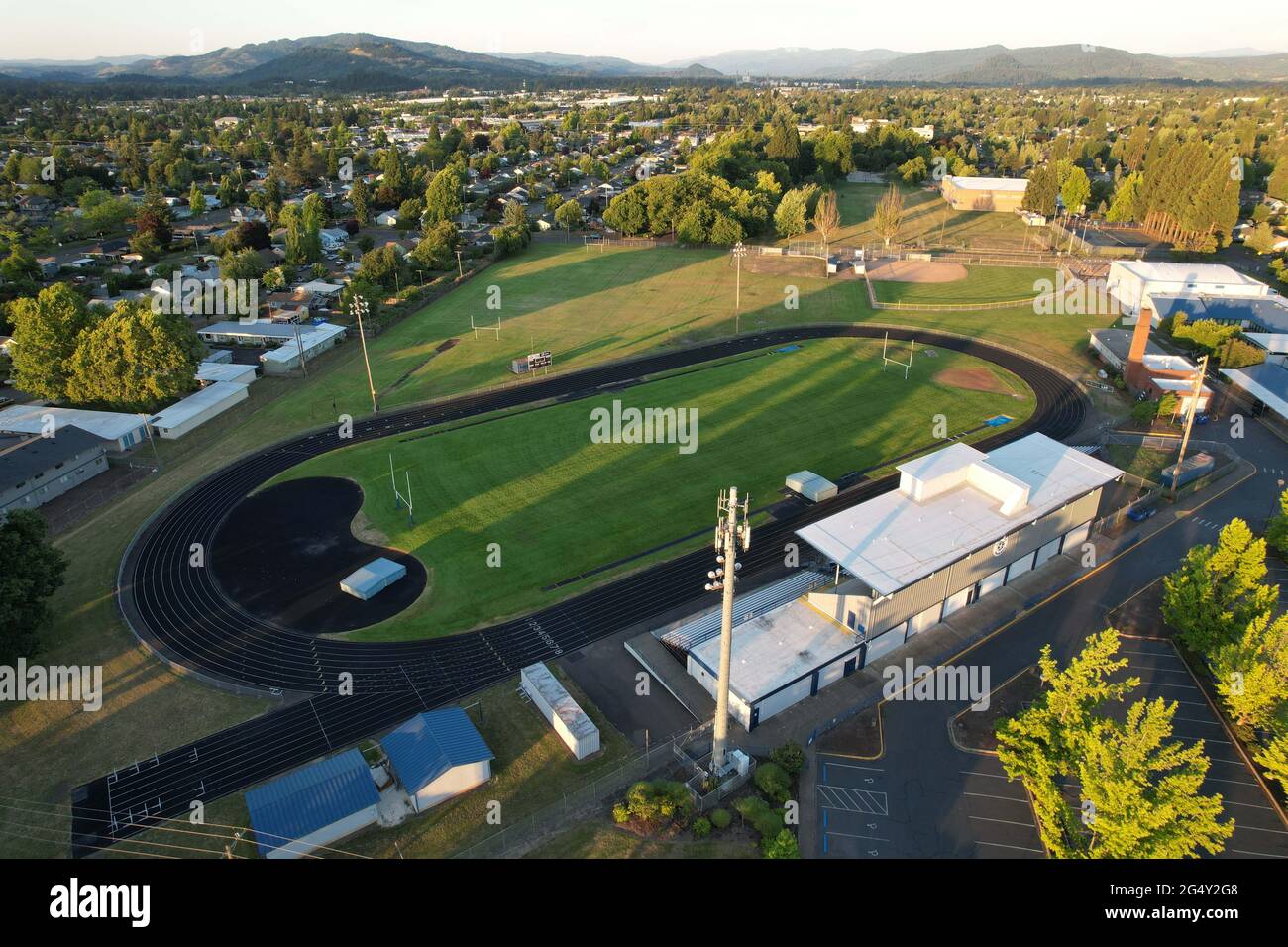 Sprngfield, United States. 23rd June, 2021. An aerial view of Silke ...