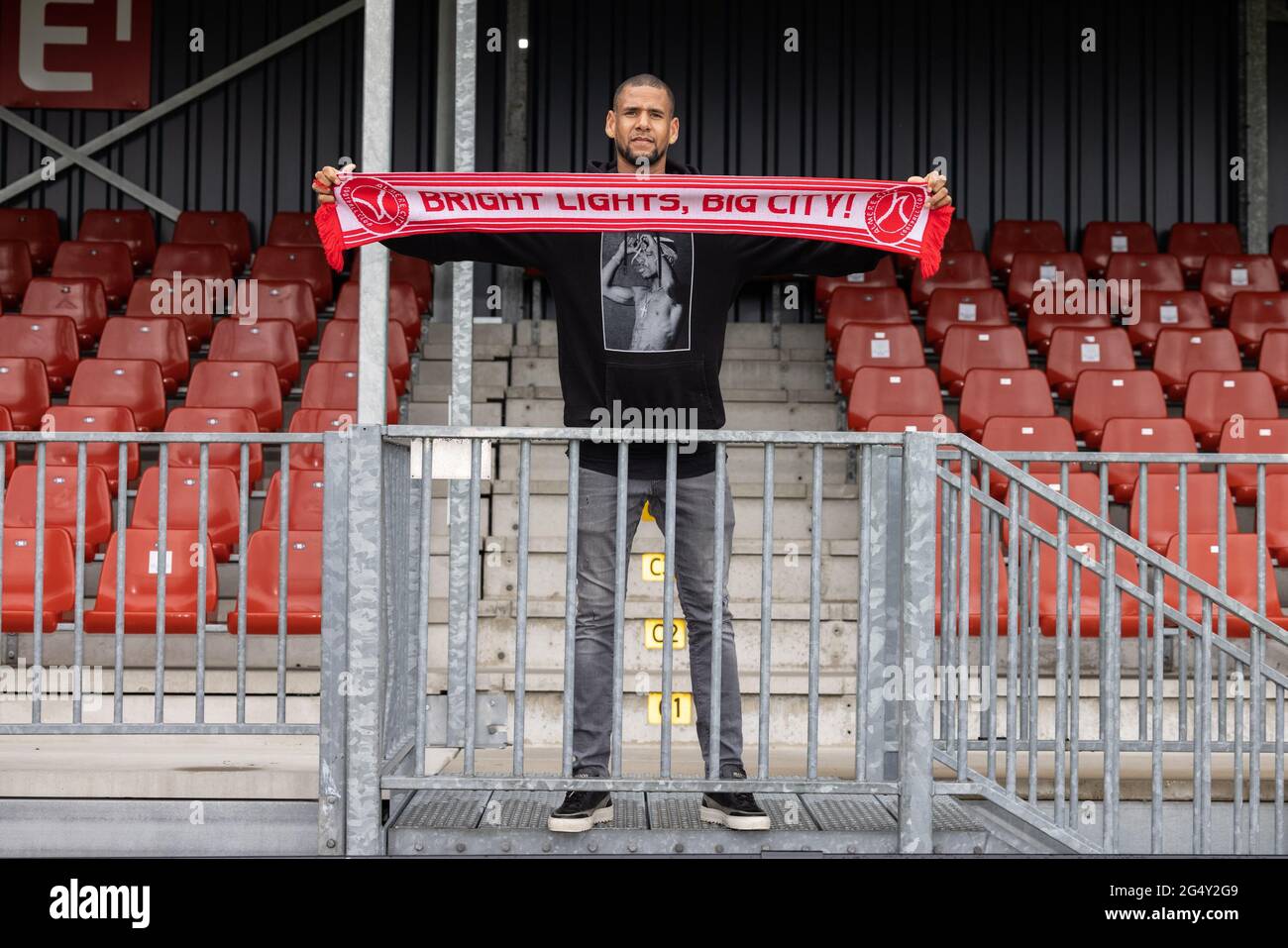 ALMERE, 21-06-2021 , Yanmar stadium , season 2021 / 2022, Presentatie ...