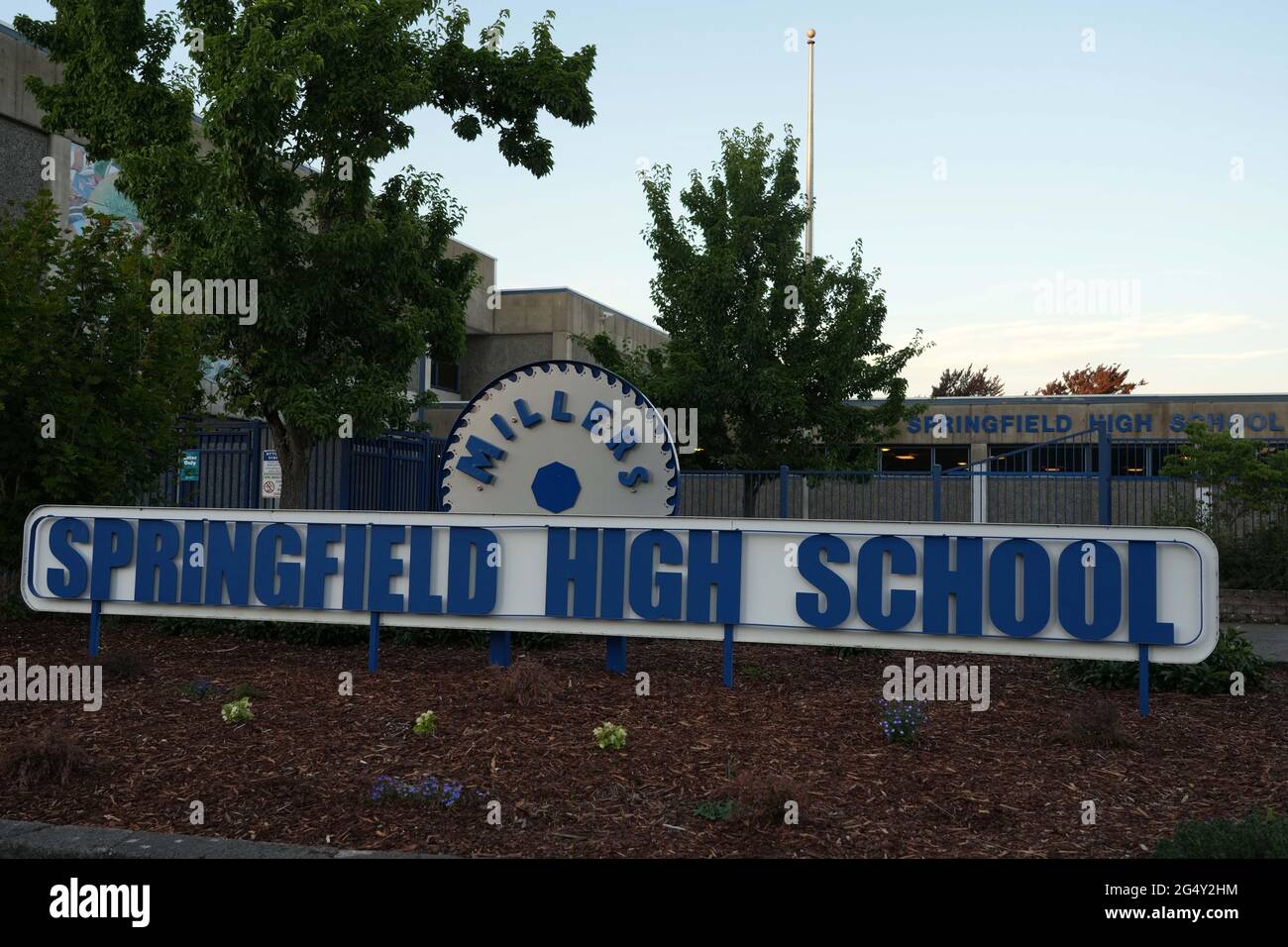 Entrance springfield hi-res stock photography and images - Alamy