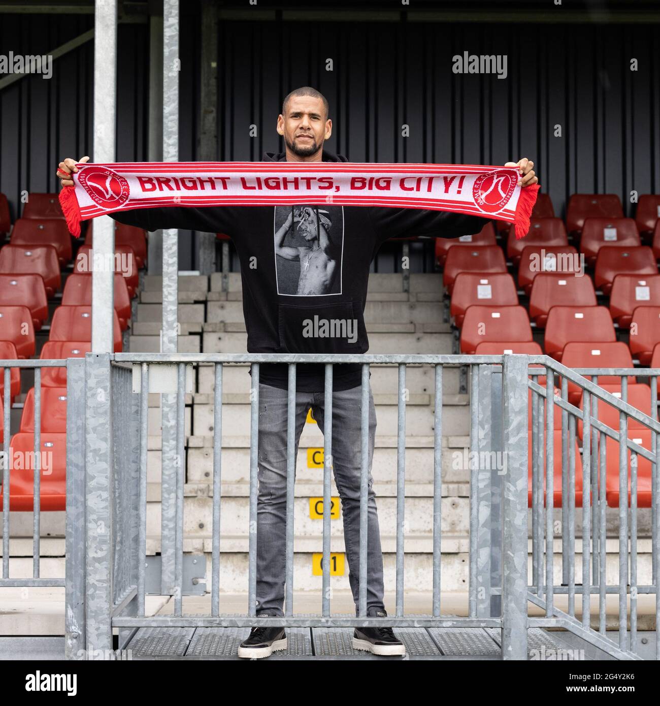 ALMERE, 21-06-2021 , Yanmar stadium , season 2021 / 2022, Presentatie ...
