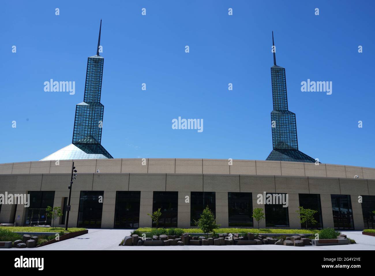 A general view of the Oregon Convention Center, Wednesday, June 23 ...