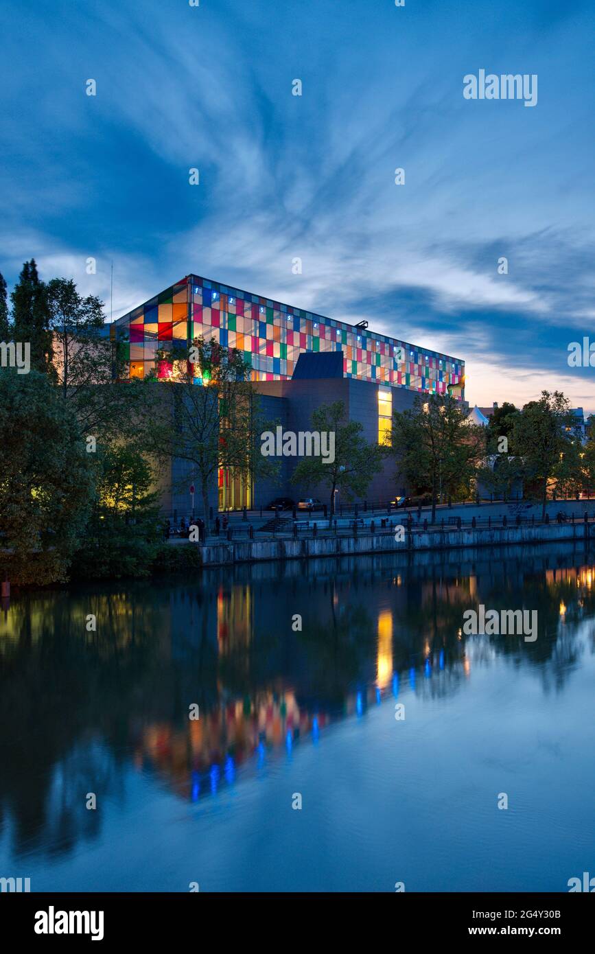 FRANCE, BAS-RHIN (67), STRASBOURG, MUSEUM OF MODERN AND CONTEMPORARY ...