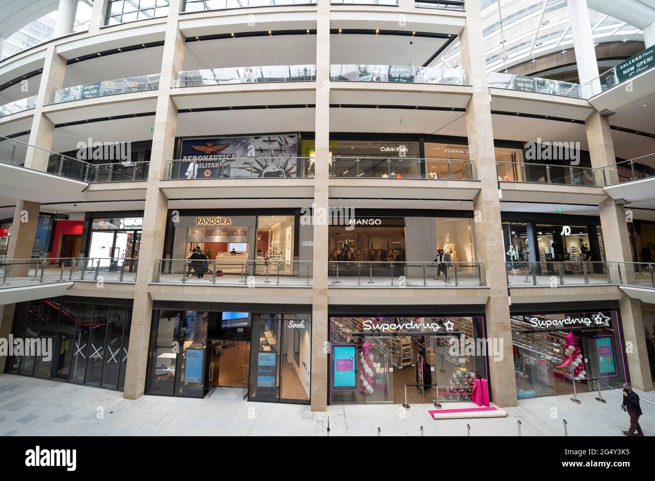 Edinburgh, Scotland, UK. 24 June 2021. First images of the new St James ...