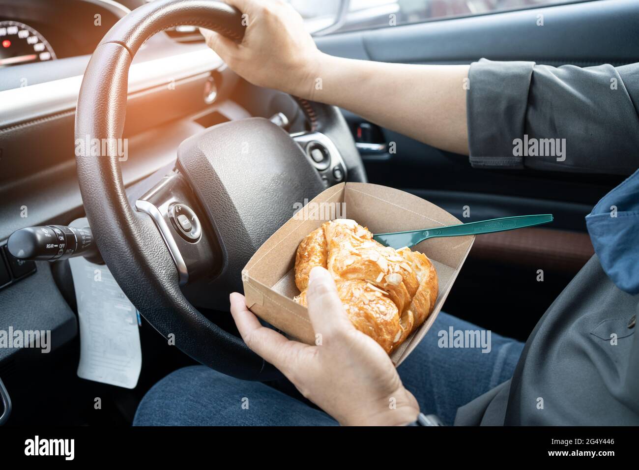 Girl bread car hi-res stock photography and images - Alamy