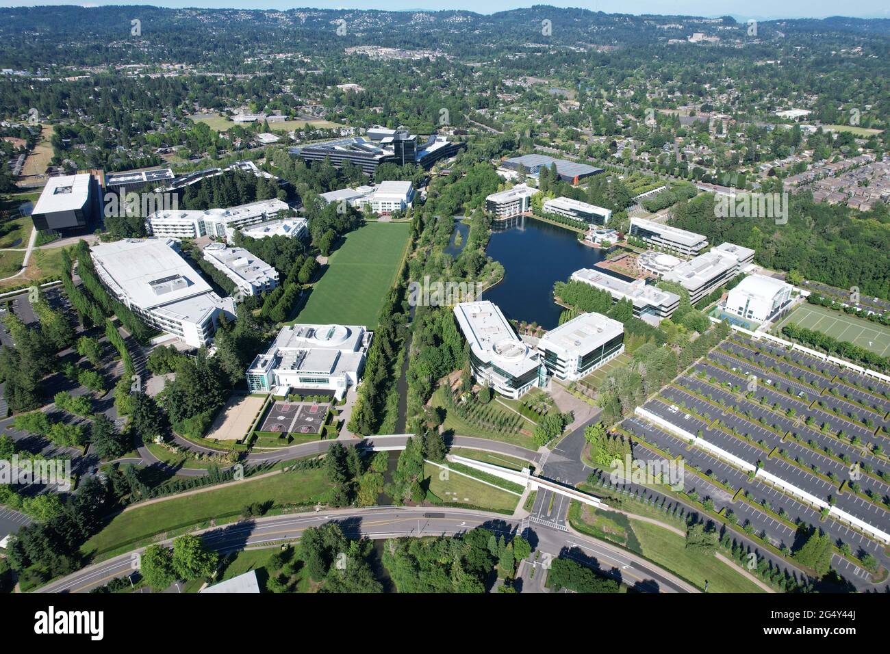Tiger Woods Building Nike Campus