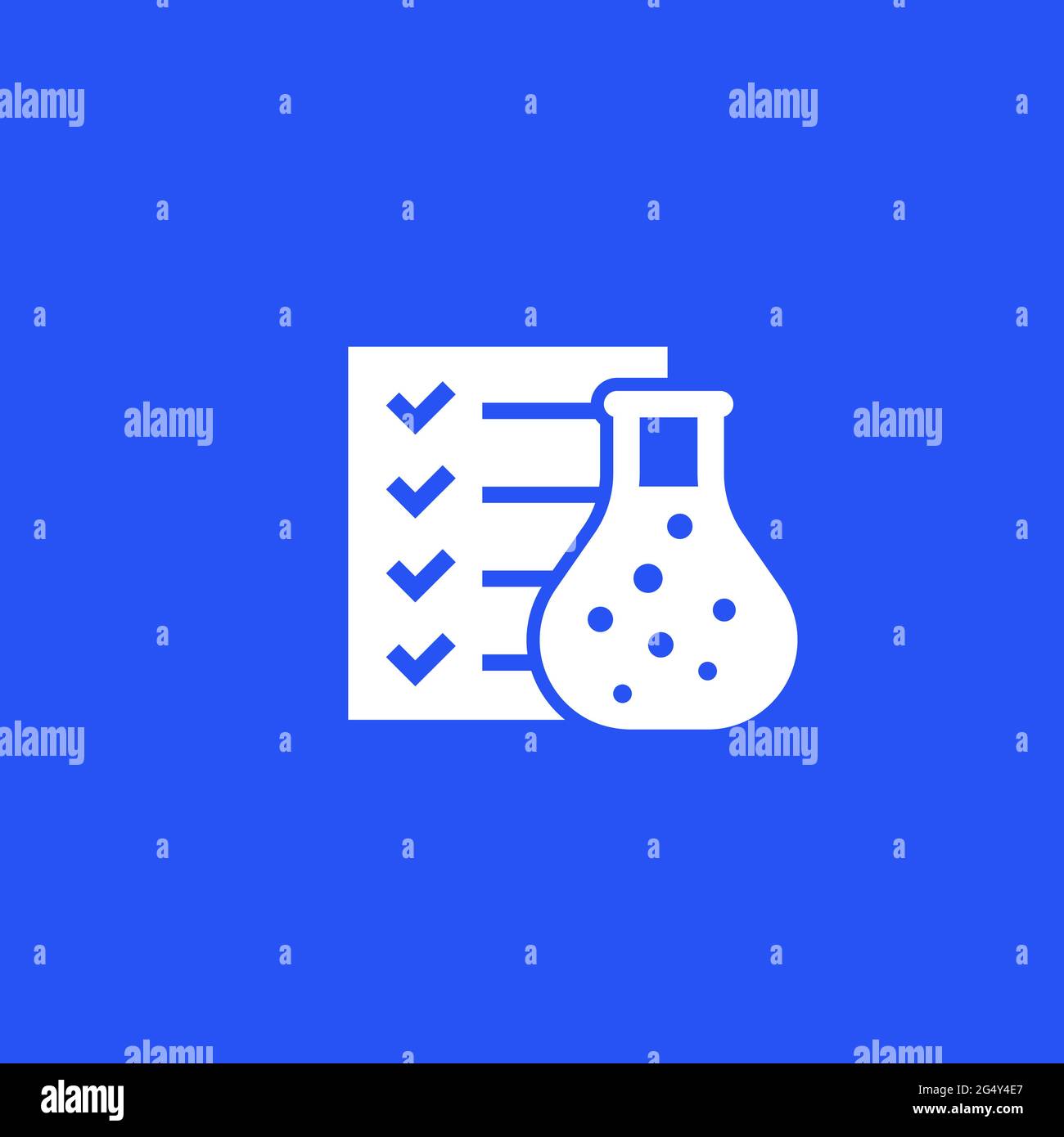 lab test results vector icon for web Stock Vector Image & Art - Alamy
