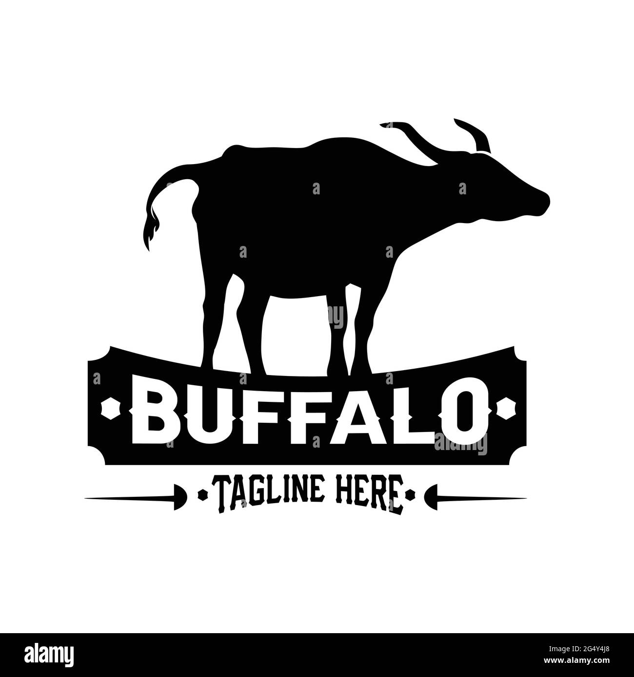 Buffalo Stock Vector Images - Alamy